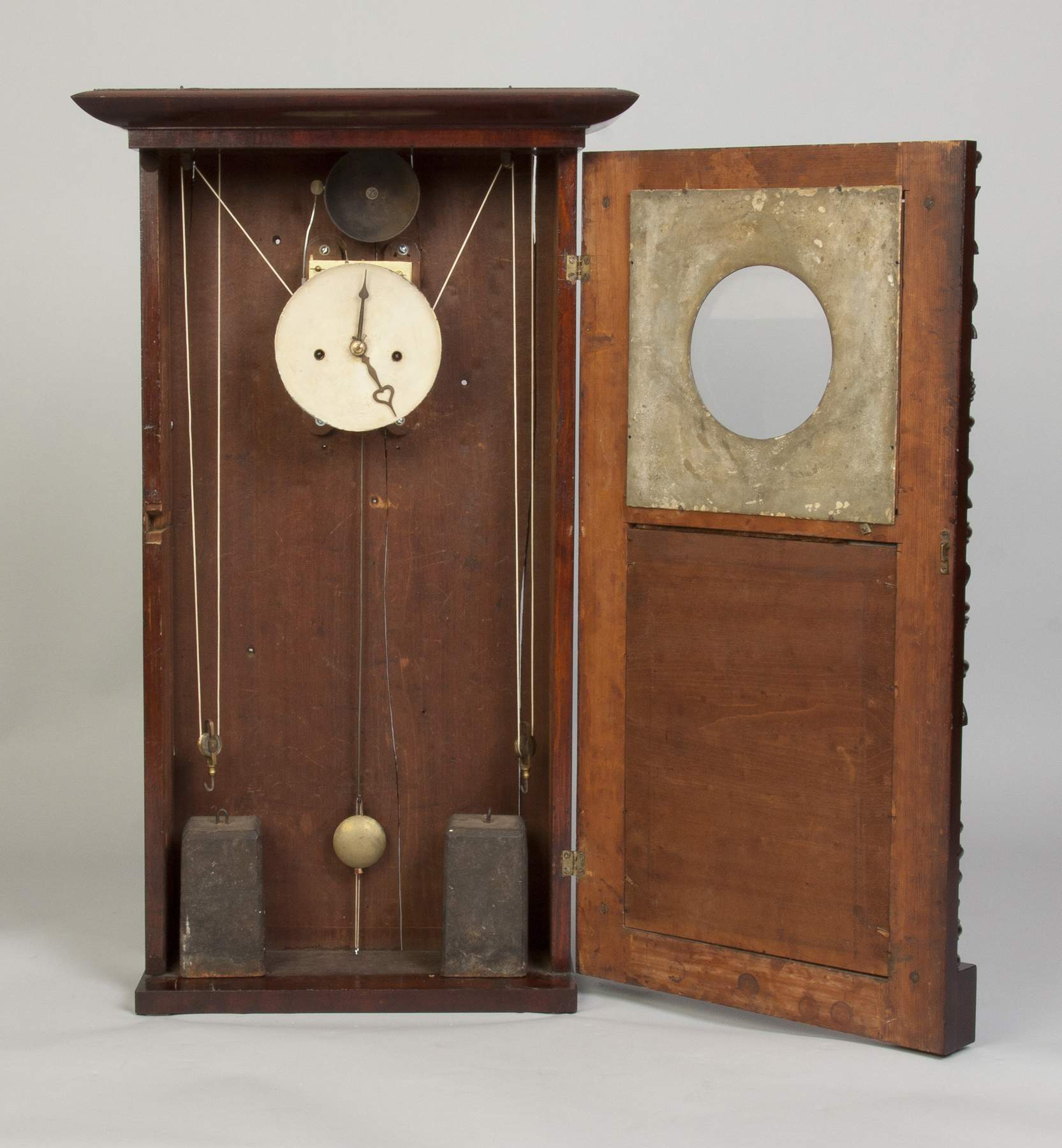 Abner Jones, Bloomfield, NY, Empire Shelf Clock | Cottone Auctions