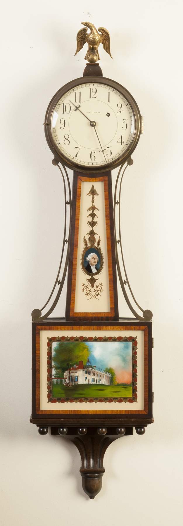 Waltham Banjo Clock | Cottone Auctions