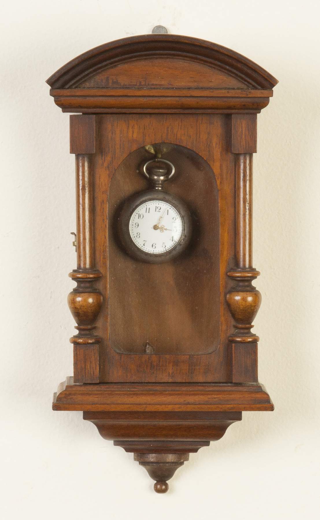 Miniature Vienna Regulator Style Watch Hutch | Cottone Auctions
