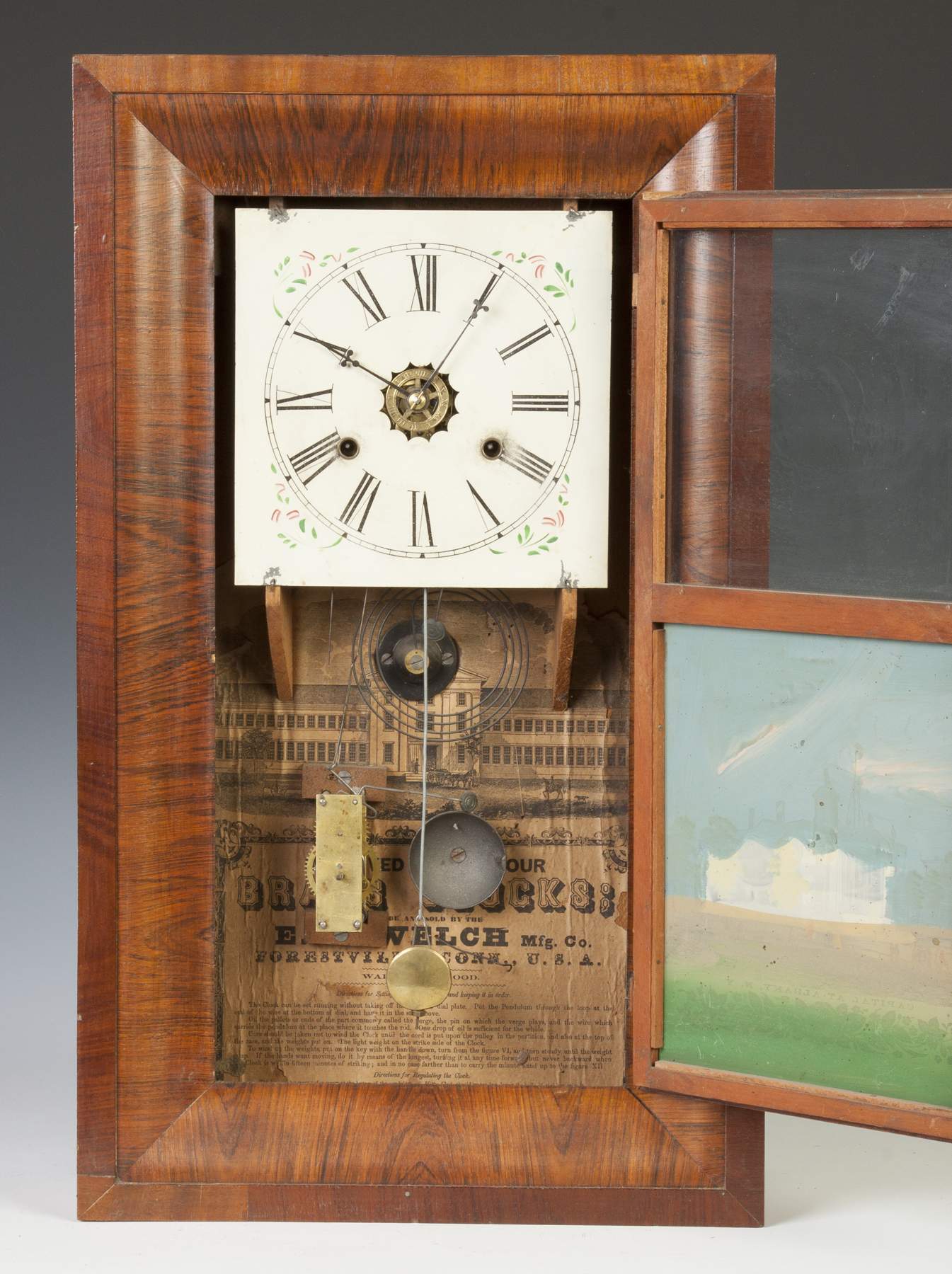 Ian Welch Mfg. Co. Ogee Clock | Cottone Auctions