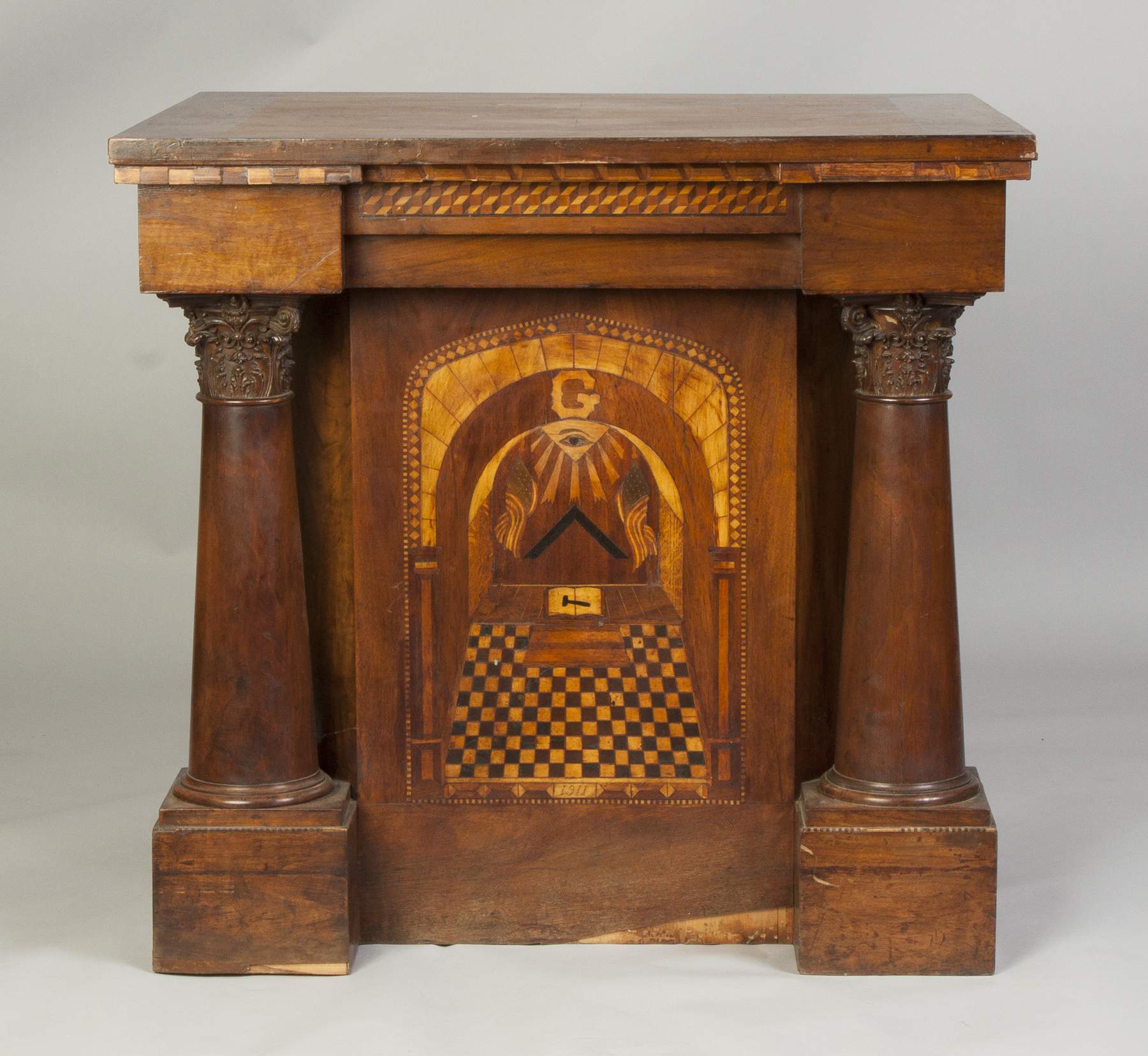 Masonic Center Table | Cottone Auctions